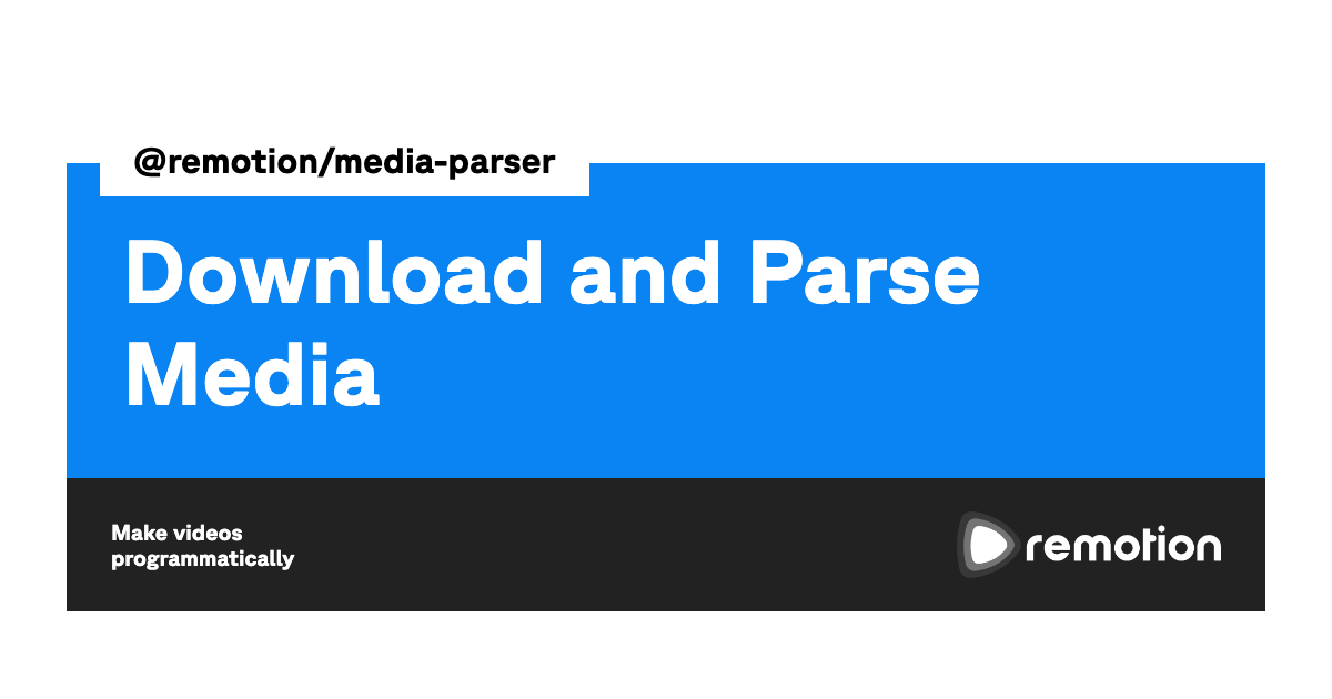 Download and Parse Videos or Audio simultaneously | Remotion | Make videos programmatically