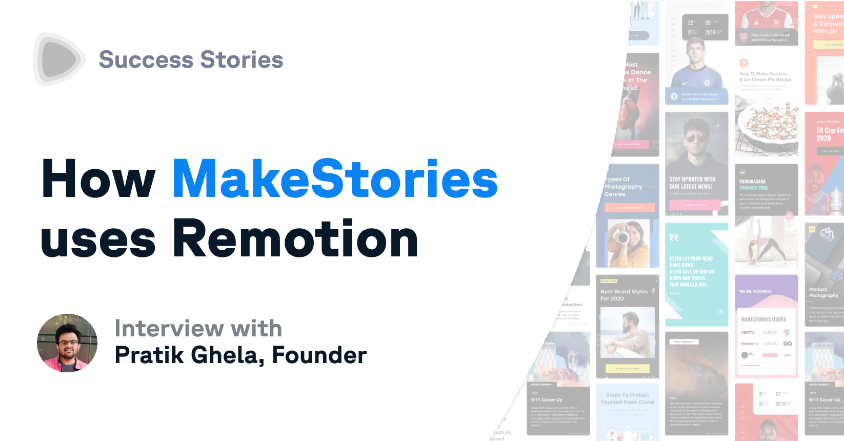 How MakeStories uses Remotion to render Web Stories | Remotion | Make ...