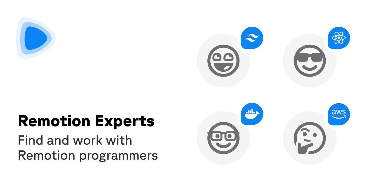 Remotion Experts | Hire Remotion freelancers