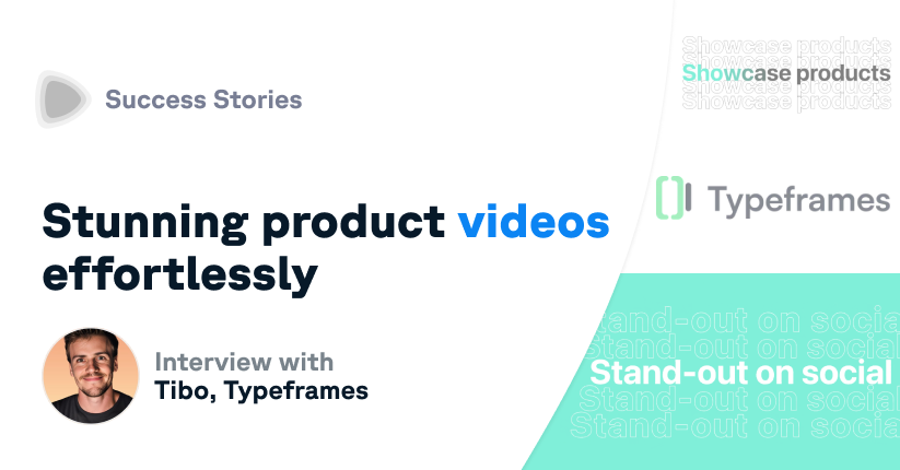 Creating product videos in minutes with Typeframes | Remotion | Make ...